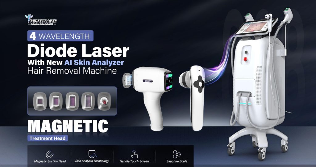 Perfectlaser Hair Removal Machine 4 Wavelength Diode Laser Z890 DH - Perfectlaser Beauty ...